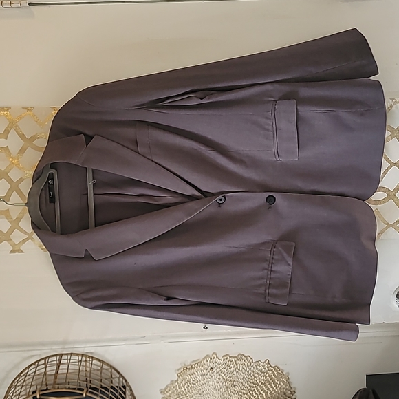 ico | Jackets & Coats | Charcoal Blazer Pant Suit | Poshmark